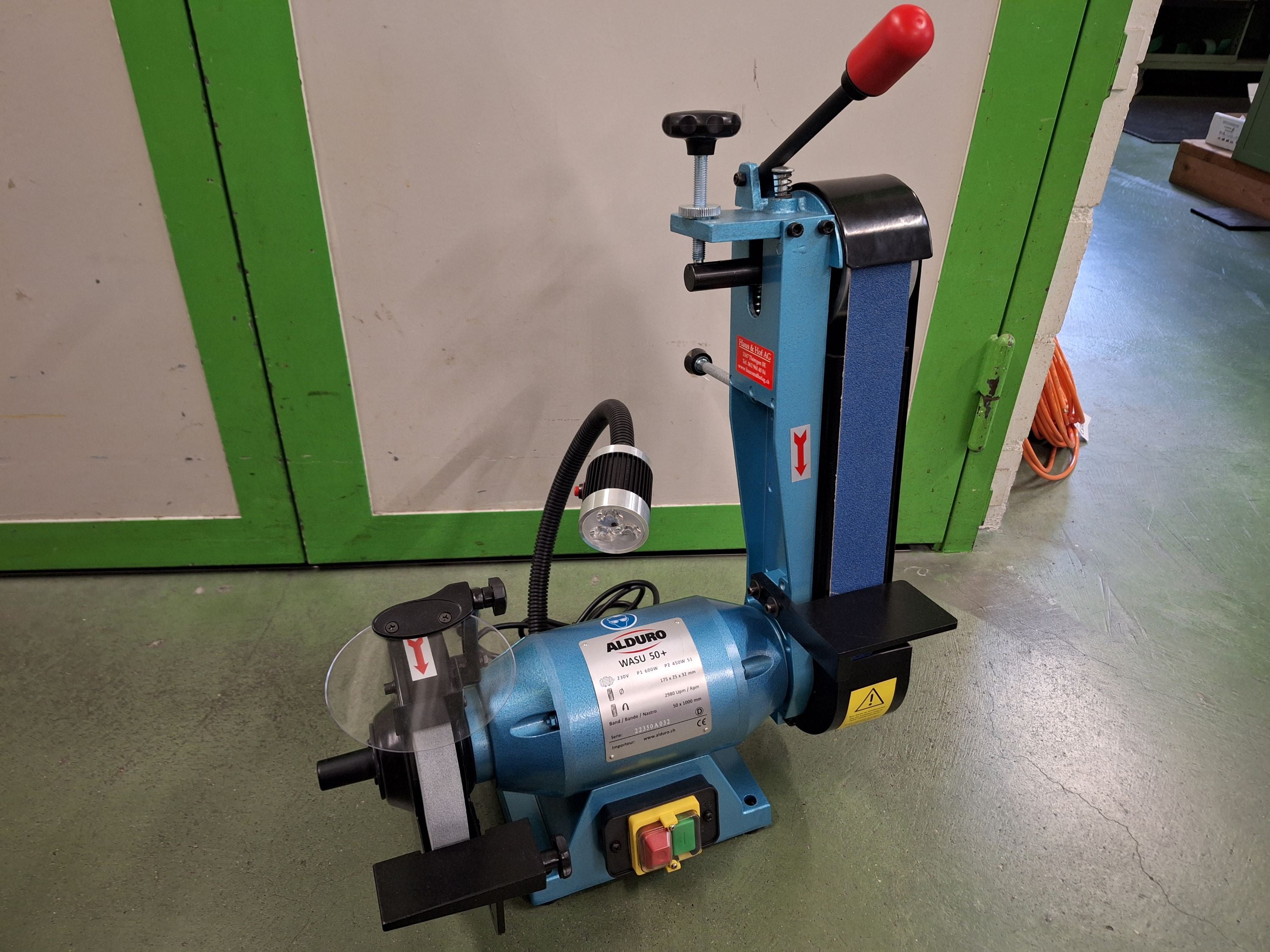 Doppelschleifer WASU 50+, Modell 2.0 – Haus & Hof AG